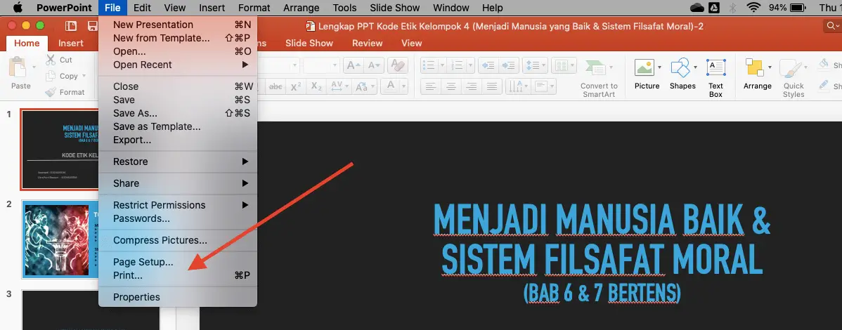 How To Print Powerpoint With The Notes On Mac Vegaslide