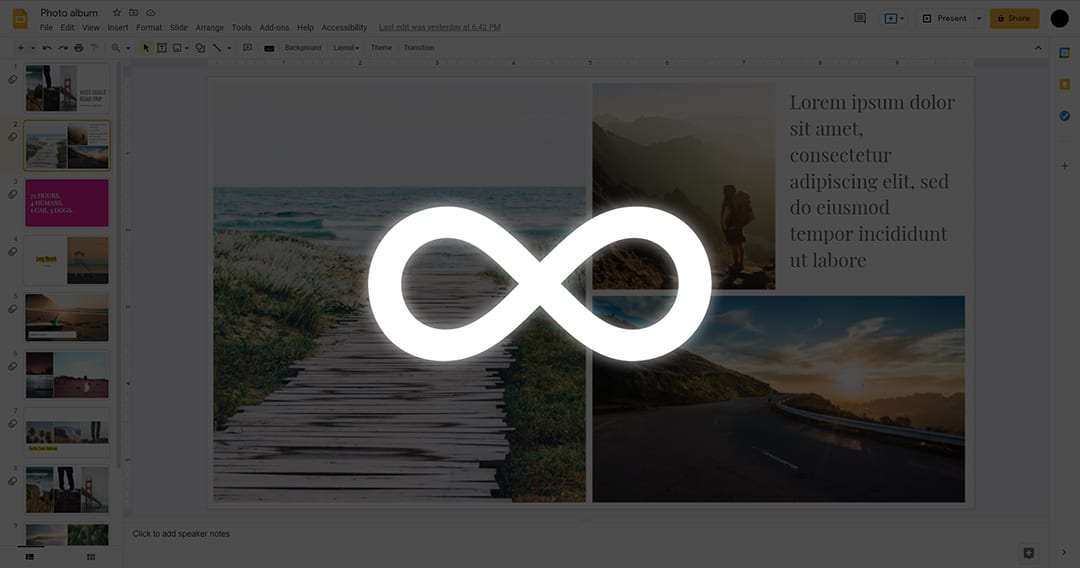 How To Make A Google Slide Presentation Loop Endlessly Vegaslide
