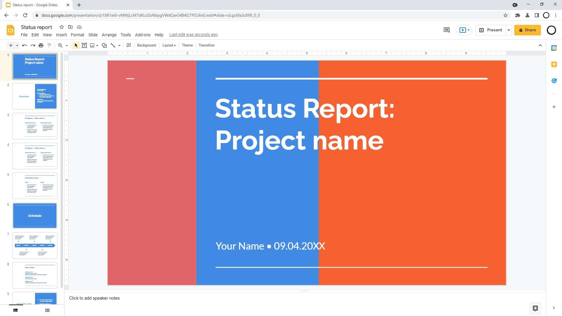 How To Change Theme Colors In Google Slides Vegaslide