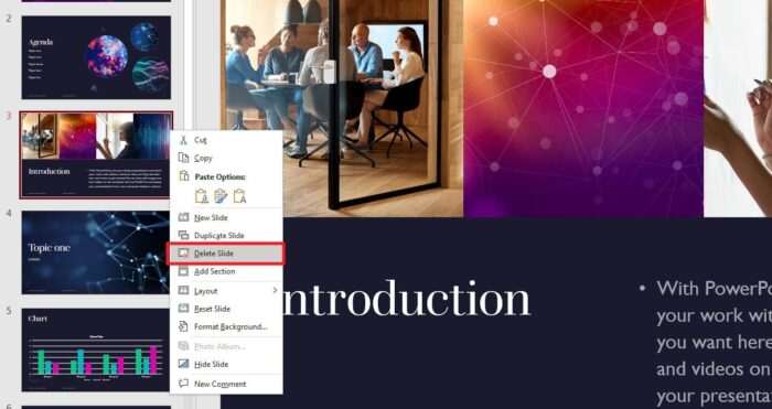 How To Delete A Slide In PowerPoint Vegaslide