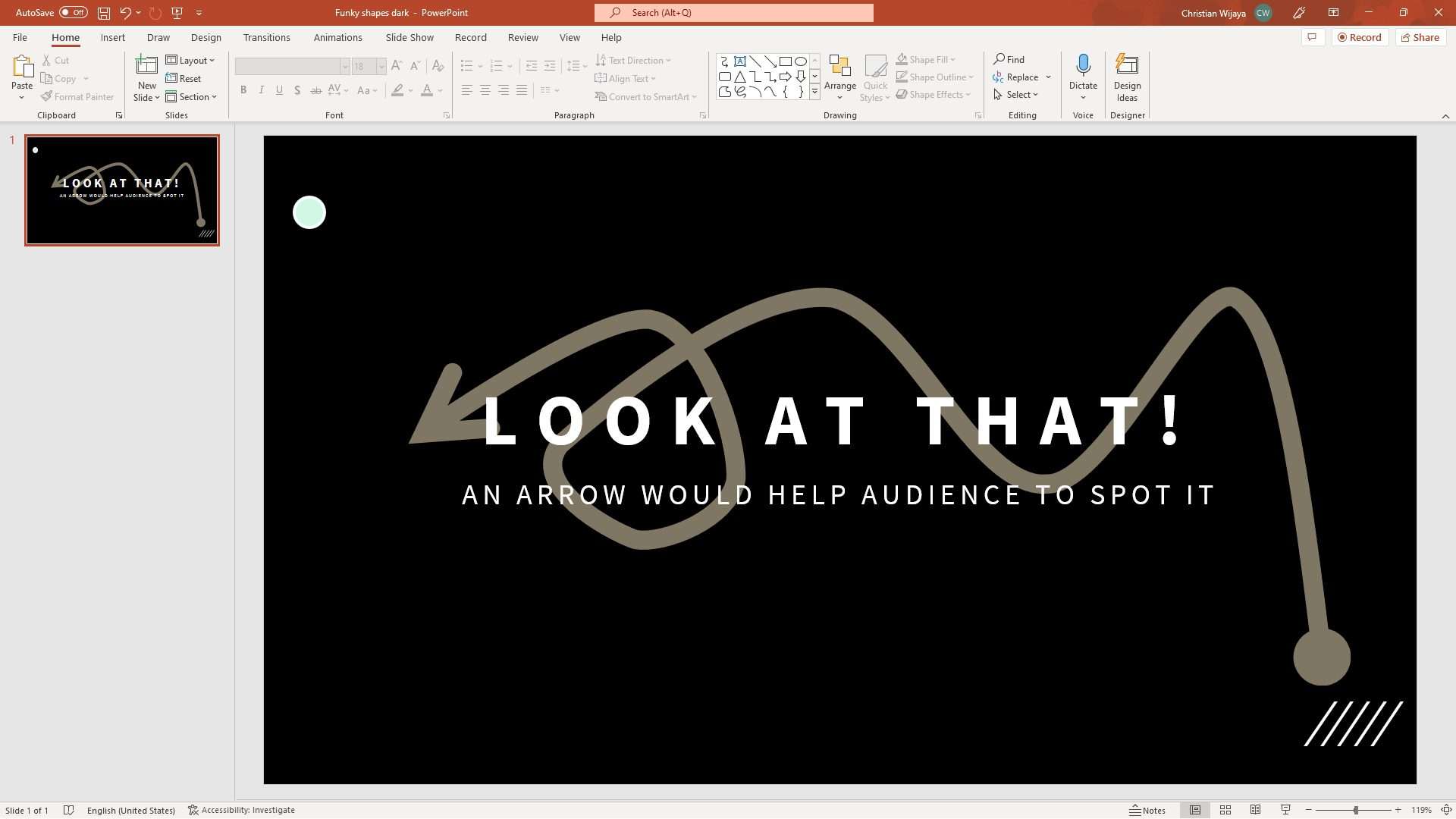 How To Create A Curved Arrow In PowerPoint Vegaslide