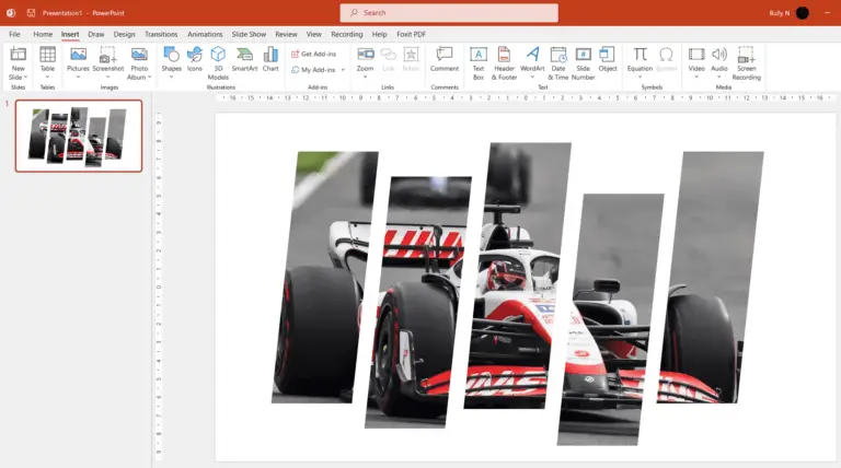 How To Make Split Image Effect In Powerpoint Vegaslide