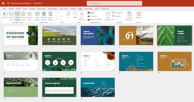 How To Change Slide Order In PowerPoint Vegaslide