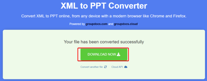 How To Convert Xml To Powerpoint Ppt In 5 Steps Vegaslide