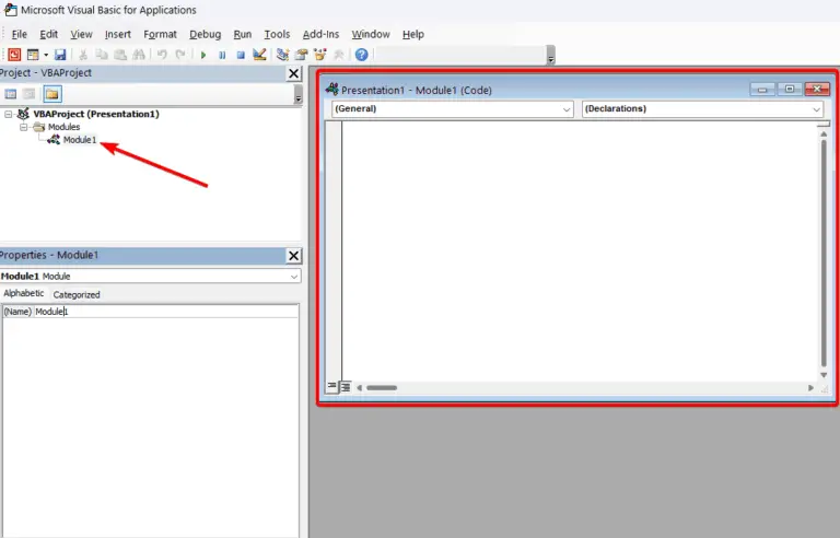 How To Open And Use Vba Macro Editor In Powerpoint Vegaslide