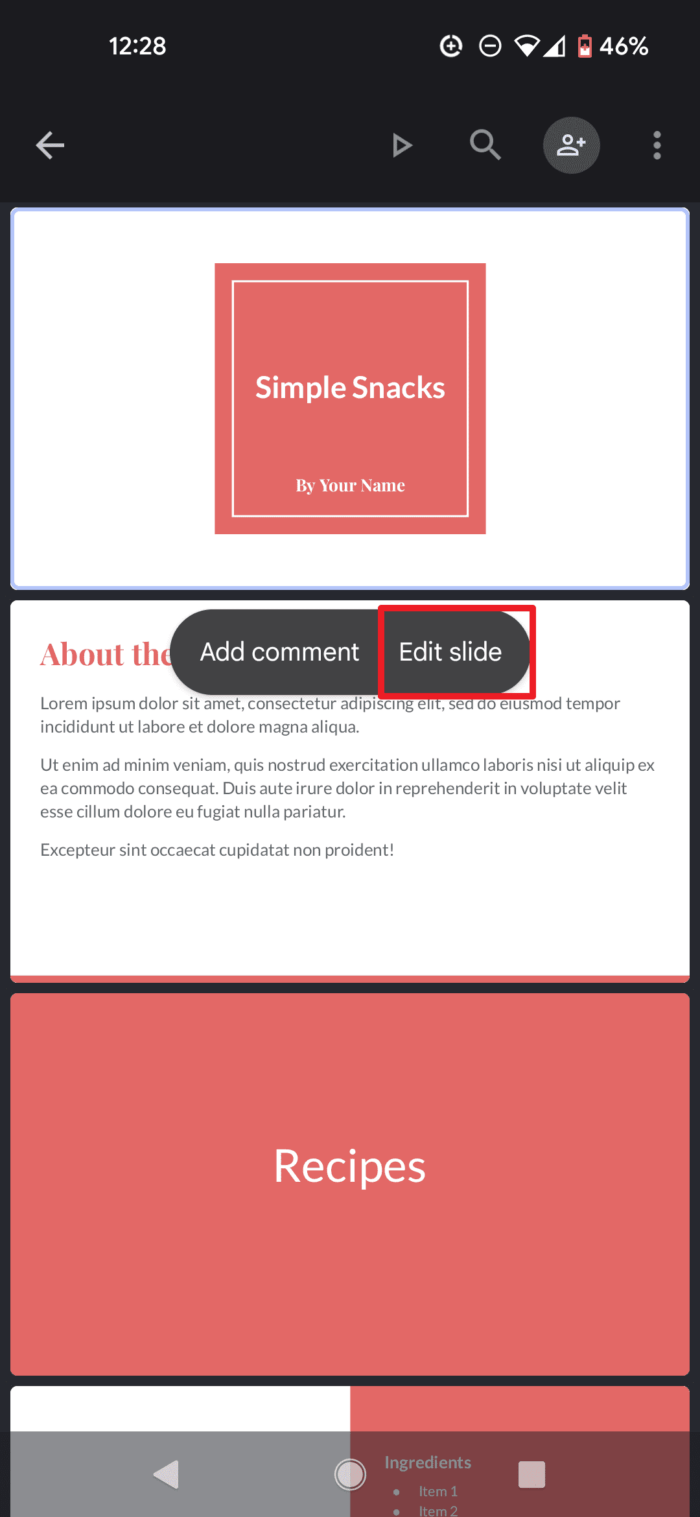 How To See Speaker Notes On Google Slides App Vegaslide