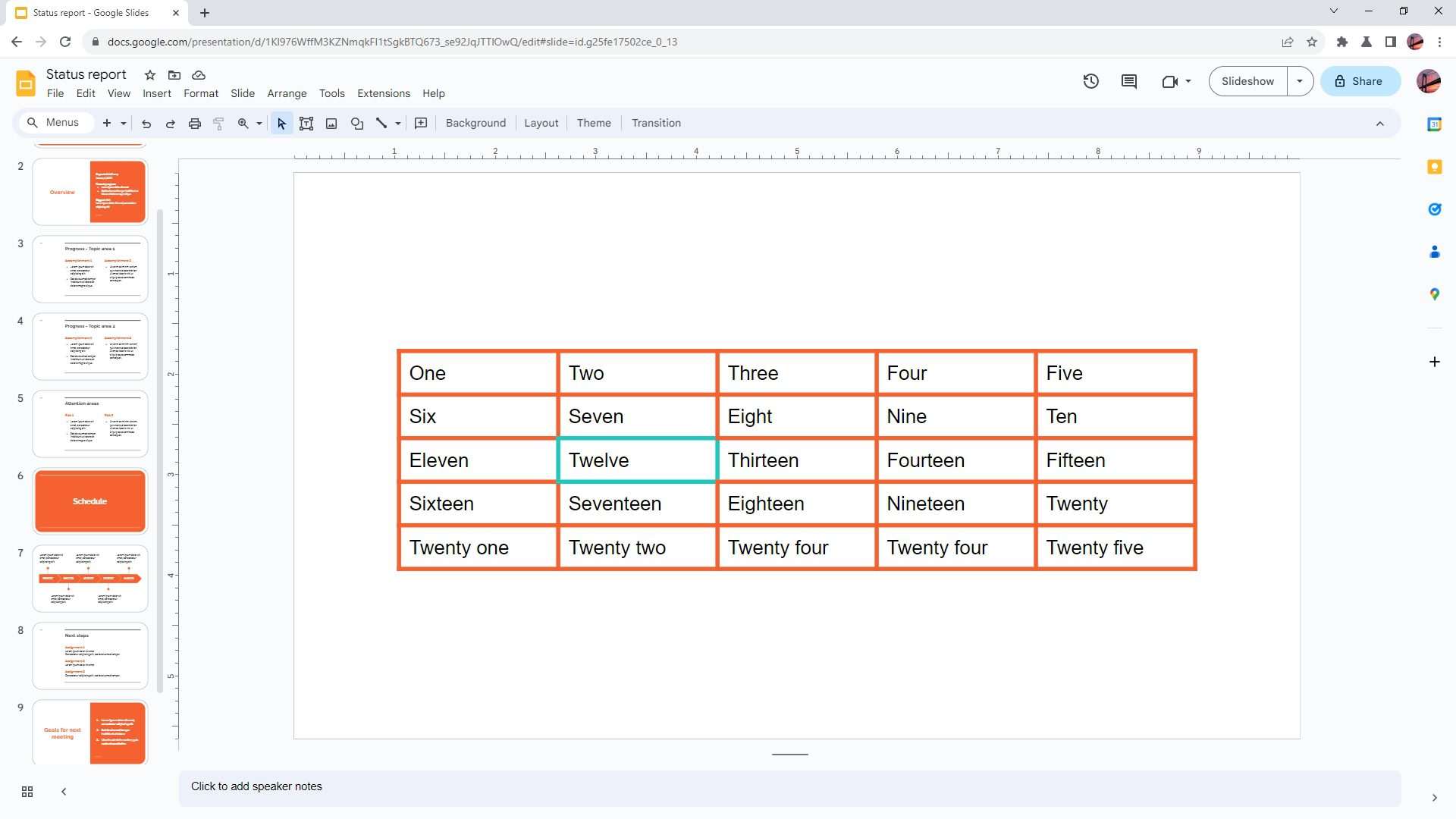 How To Customize Table Borders In Google Slides Vegaslide