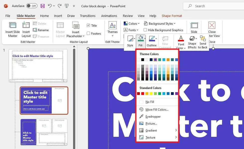How To Change The Slide Background Color On PowerPoint Vegaslide