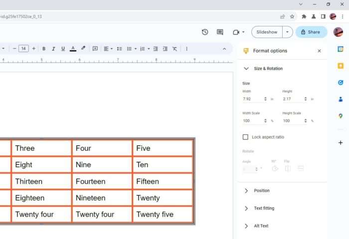 How To Customize Table Borders In Google Slides Vegaslide